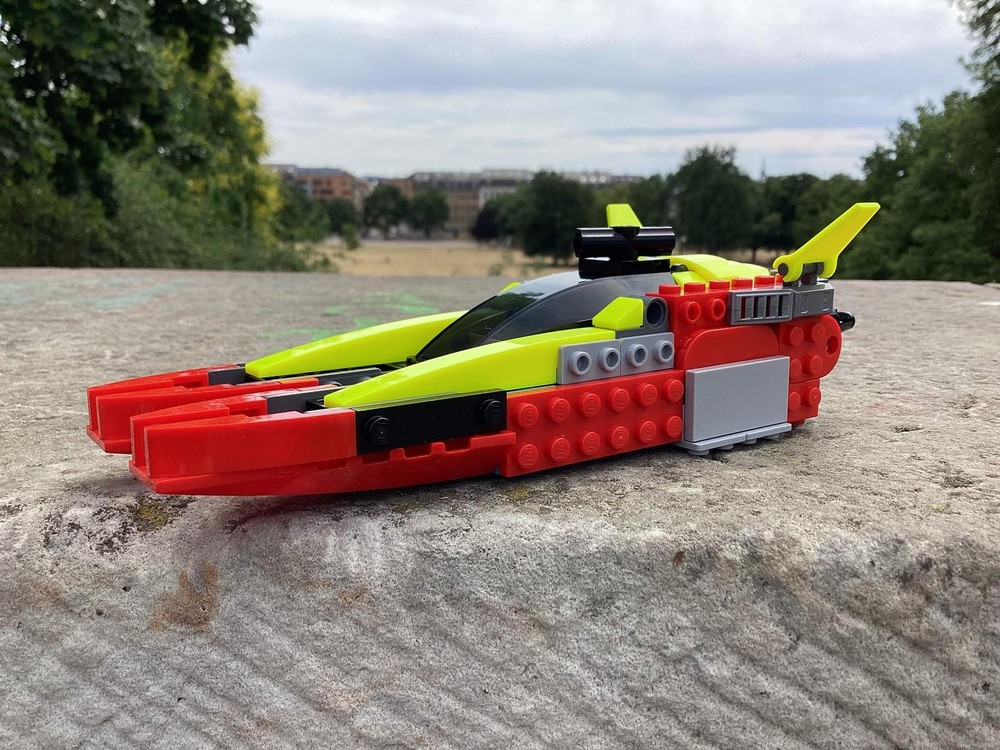 LEGO MOC speedboat version 02 by robotmovement | Rebrickable - Build ...