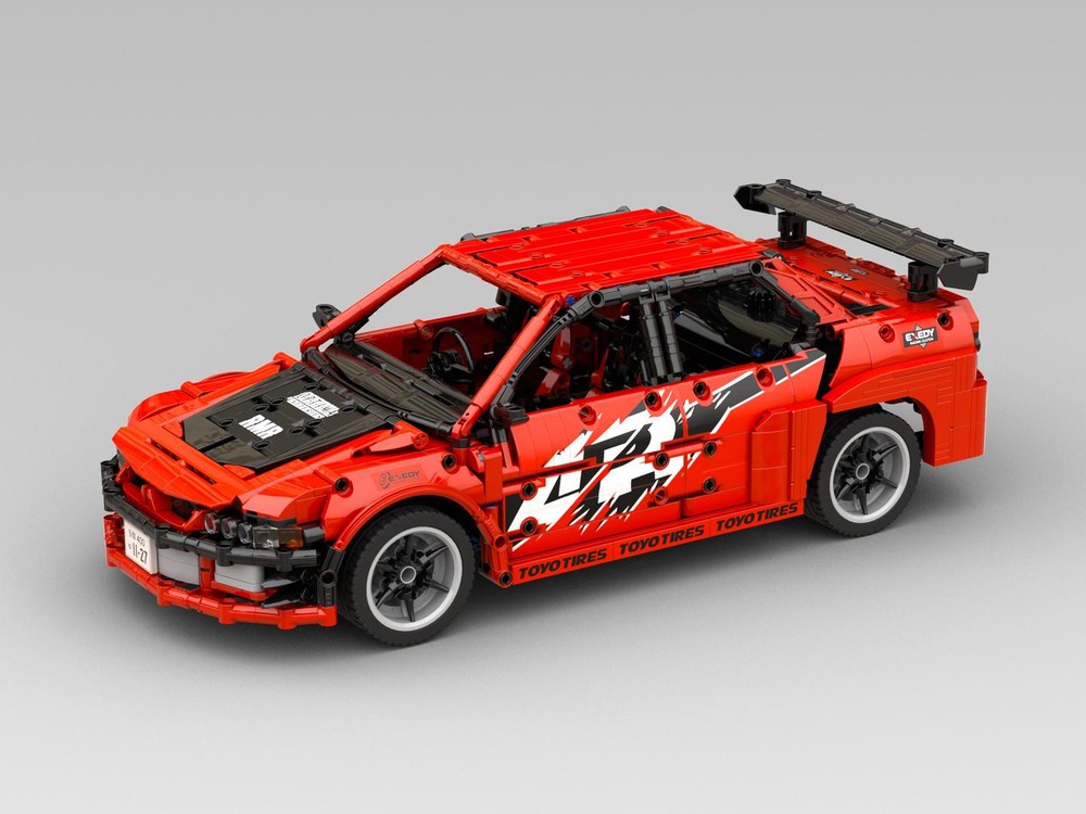 LEGO MOC Sean's Mitsubishi Lancer Evolution (1:12) [Manual] by Artemy ...