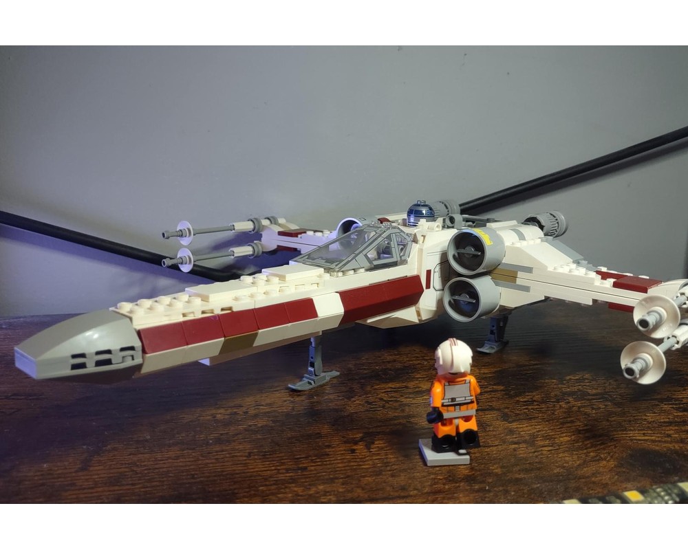LEGO MOC X Wing Starfighter w/ Functional S-Foils by WaffleCoyote | Rebrickable - Build with LEGO