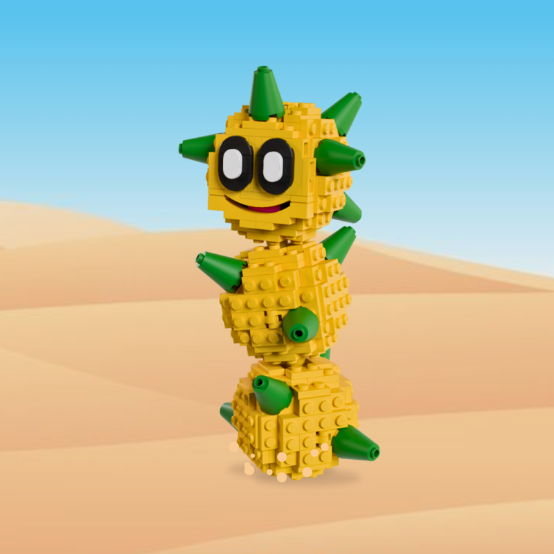 LEGO MOC Pokey by KraftyKoopa | Rebrickable - Build with LEGO