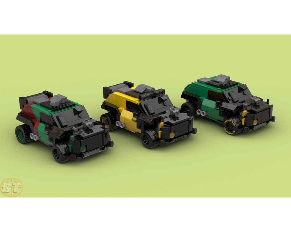 LEGO MOC Cyberpunk 2077 - Nomad Vehicle Bundle by ST_MADE | Rebrickable ...
