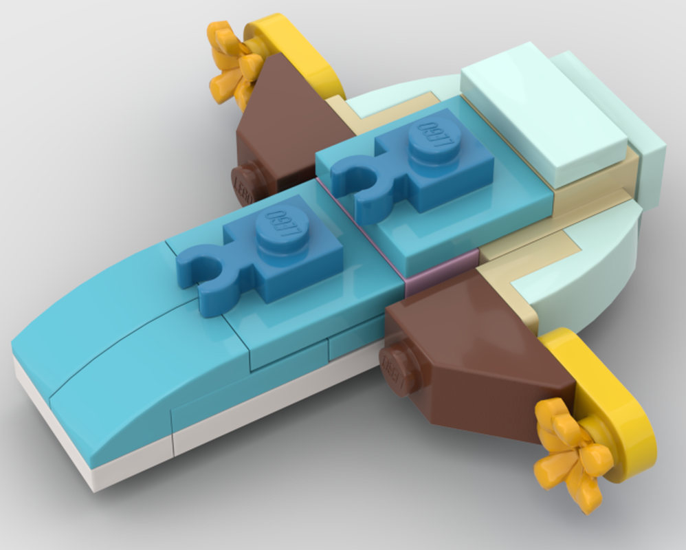 LEGO MOC 31128 Plane by Rovel | Rebrickable - Build with LEGO