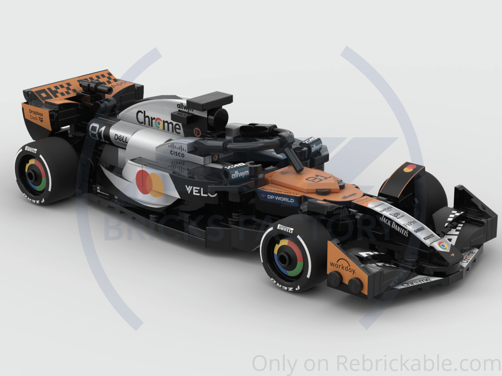 LEGO MOC F1 McLaren MCL39 Silverstone by Pit Lane Bricks Factory ...