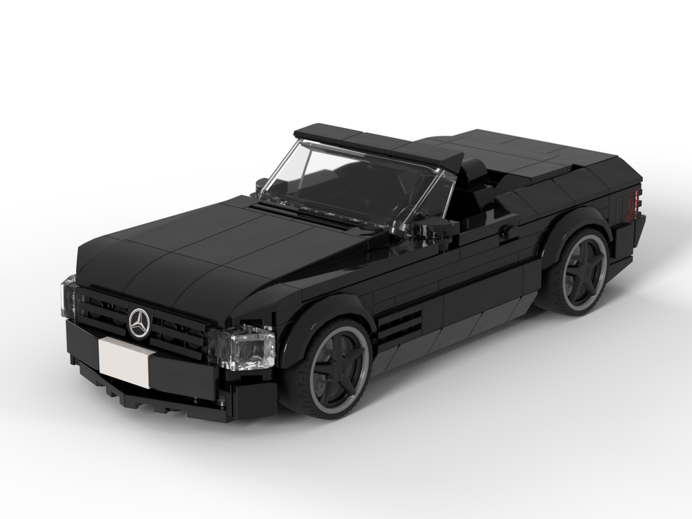 LEGO MOC Mercedes SL500 8wide MOD by Linse | Rebrickable - Build with LEGO
