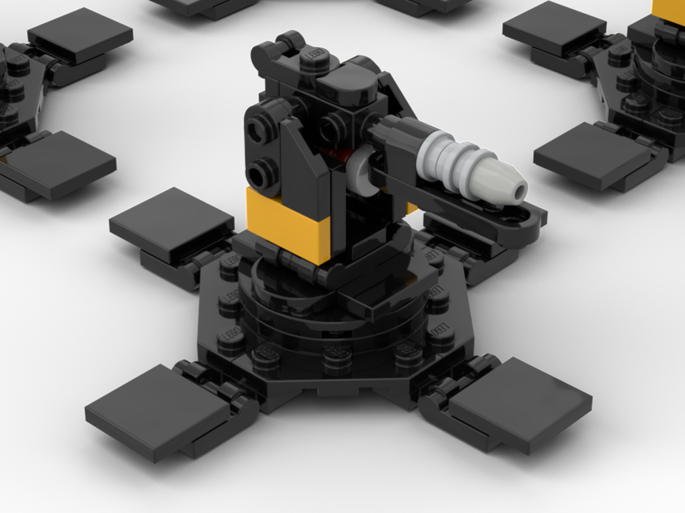 LEGO MOC Helldivers 2 Sentries (Somewhat minifig scale) by ...
