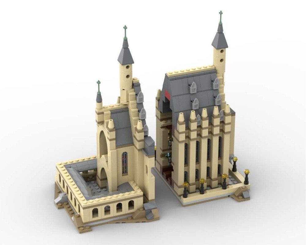 LEGO MOC HP Hog Castle Bookends by glaberdeenbrickfigs | Rebrickable ...
