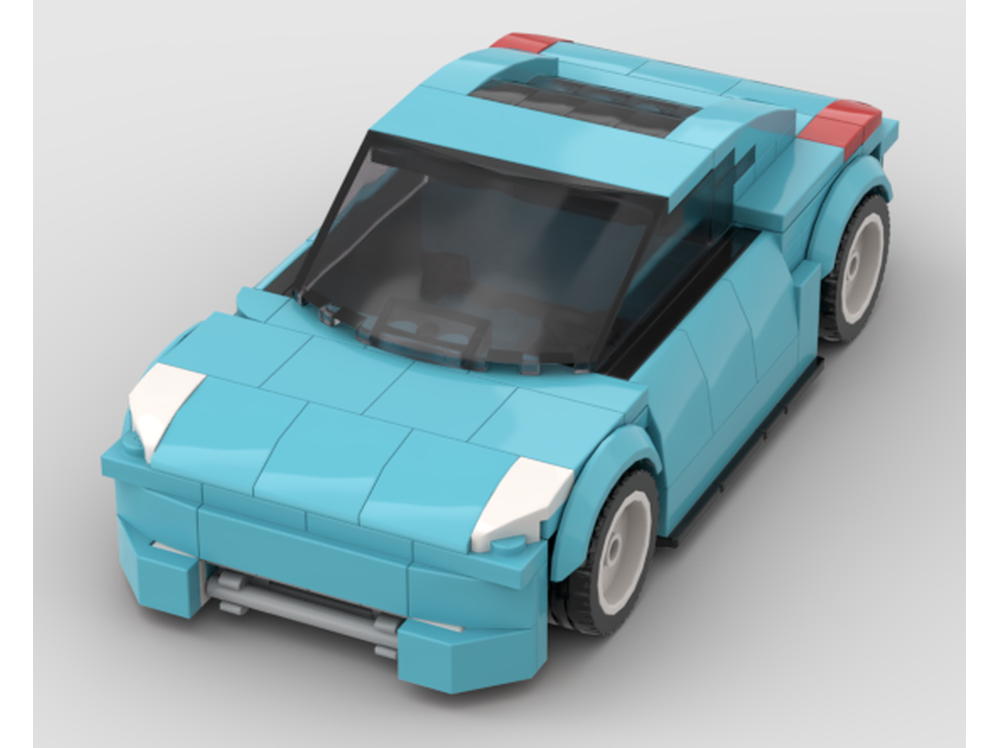 LEGO MOC Nissan 350Z by Misser | Rebrickable - Build with LEGO