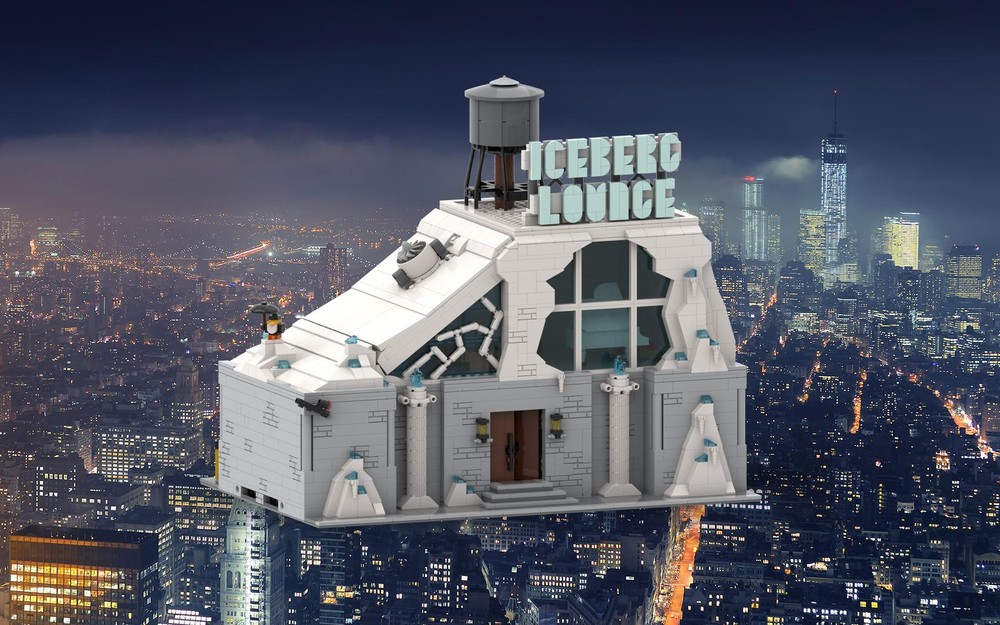 LEGO MOC The Iceberg Lounge by minepro3600 | Rebrickable - Build with LEGO