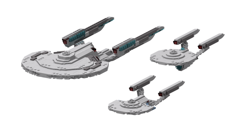 LEGO MOC Constitution III/Neo Constitution-Class USS Enterprise-G ...