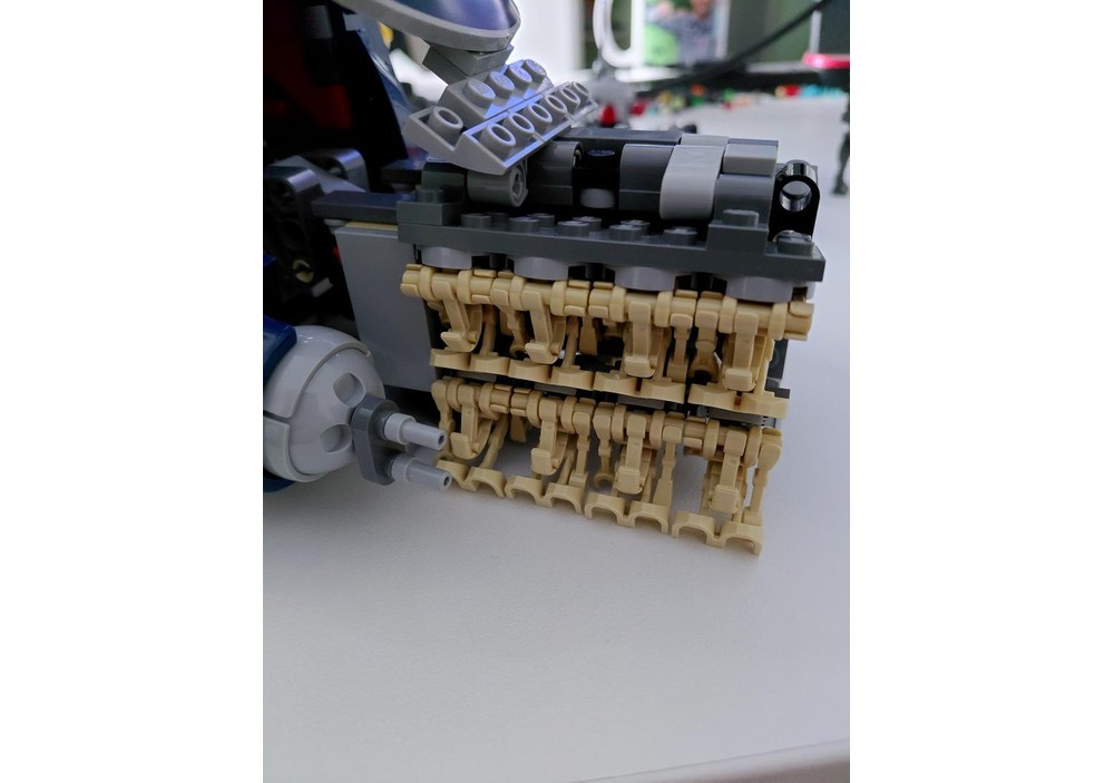 LEGO MOC 75435 MTT Droidrack upgrade by Mazzius07 | Rebrickable - Build ...