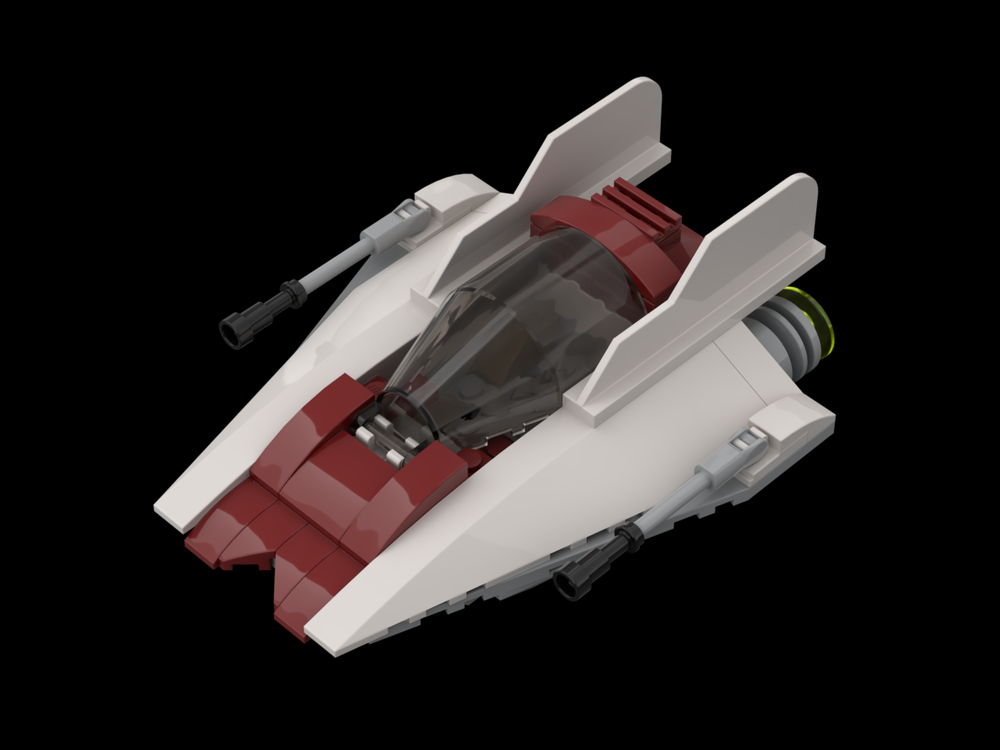 LEGO MOC [MOD] 75003 x 75247 RZ-1 Rebel A-Wing Interceptor by jhp.rune ...