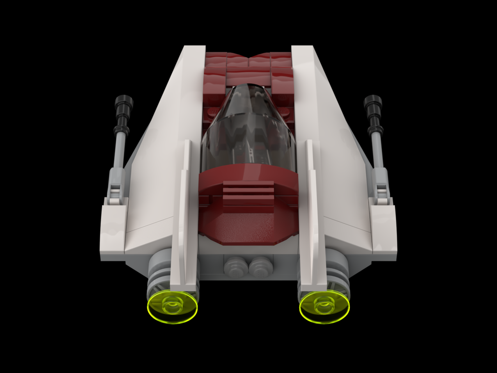 LEGO MOC [MOD] 75003 x 75247 RZ-1 Rebel A-Wing Interceptor by jhp.rune ...