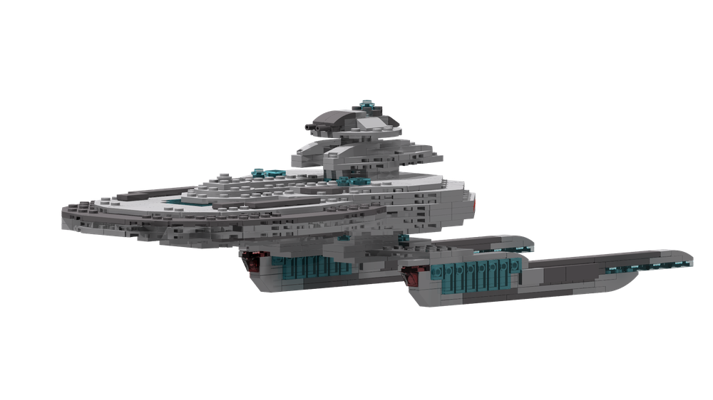 LEGO MOC Adelaide-Class and Copernicus-Class Original Starships, Smooth ...