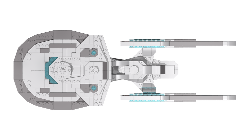 LEGO MOC Adelaide-Class and Copernicus-Class Original Starships, Smooth ...