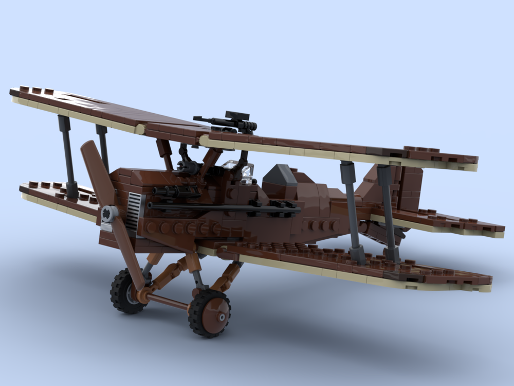 LEGO MOC WW1 Fighter Royal Aircraft British S.E.5a by Wing Structural ...