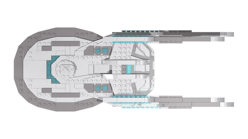 LEGO MOC Sagan-Class and Echelon-Class Starships, Smooth Edition by ...