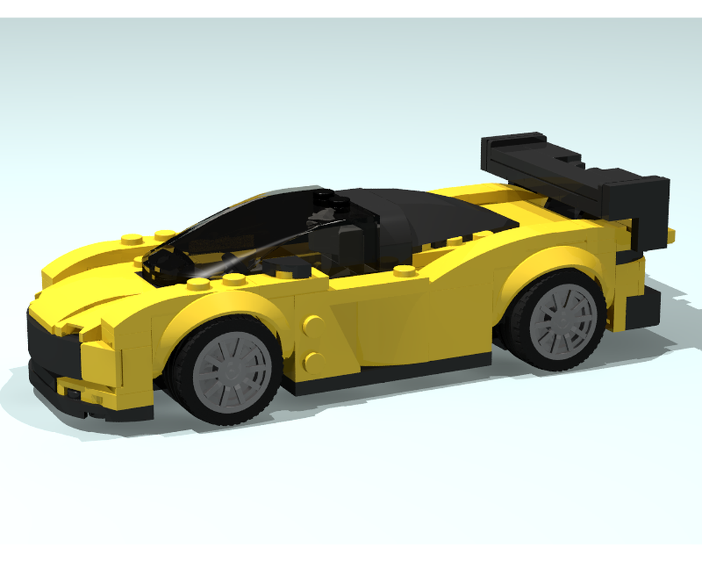 LEGO MOC-22722 IMSA Corvette Daytona Prototype (Speed Champions 2019 ...