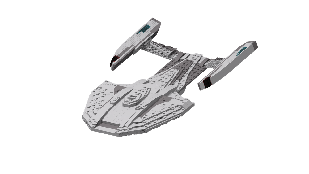 LEGO MOC Inquiry-Class Starship, Smooth Edition by LegendAJ ...