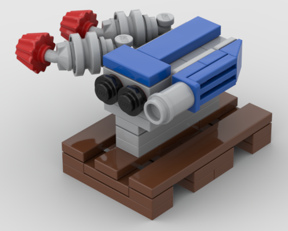 LEGO MOC 2jz GTE Twin Turbo with Crate by SRT-8 | Rebrickable - Build ...