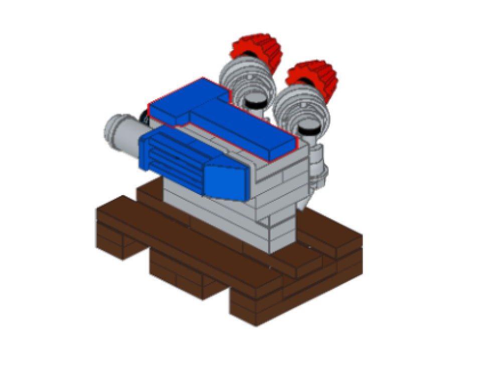 LEGO MOC 2jz GTE Twin Turbo with Crate by SRT-8 | Rebrickable - Build ...