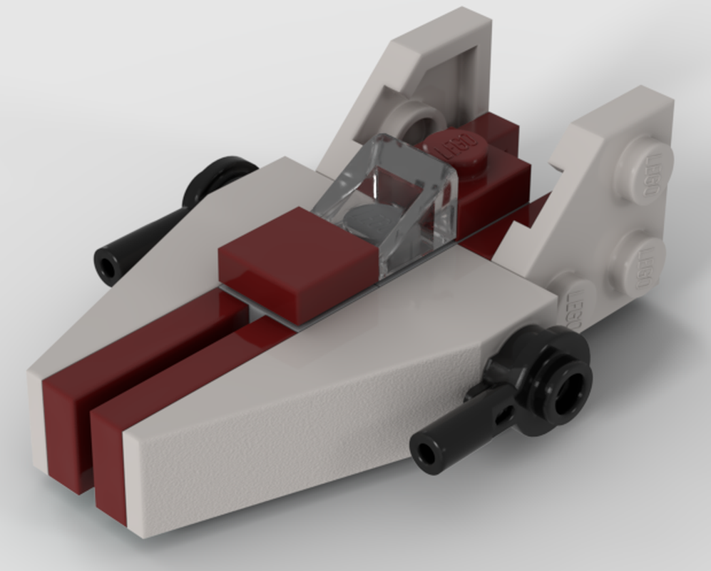 LEGO MOC Micro A-Wing by ETblast000 | Rebrickable - Build with LEGO