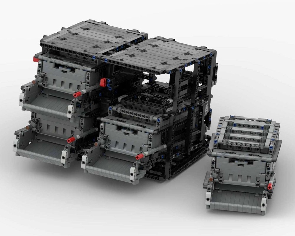 LEGO MOC Assortment Box With 4 Large Grab Containers by technic_Franz ...