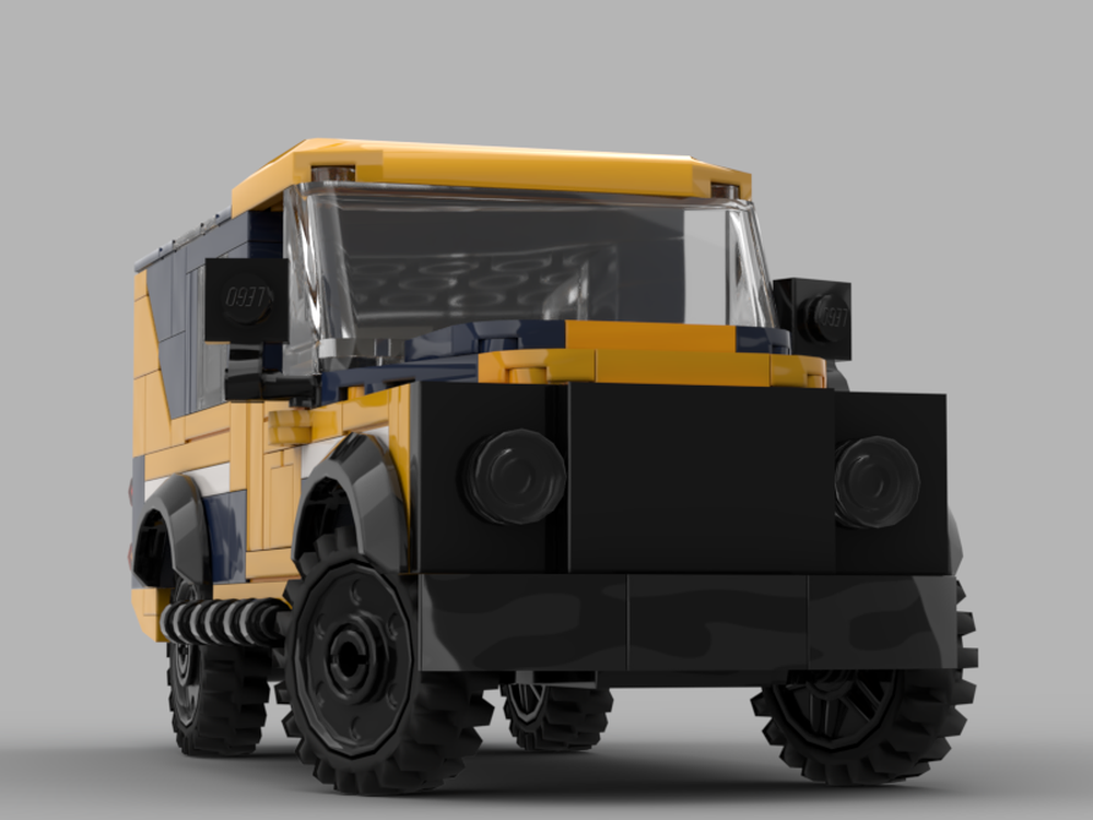 LEGO MOC Armiger Thunder IV (Land Rover Defender 110) from RoadCraft by ...