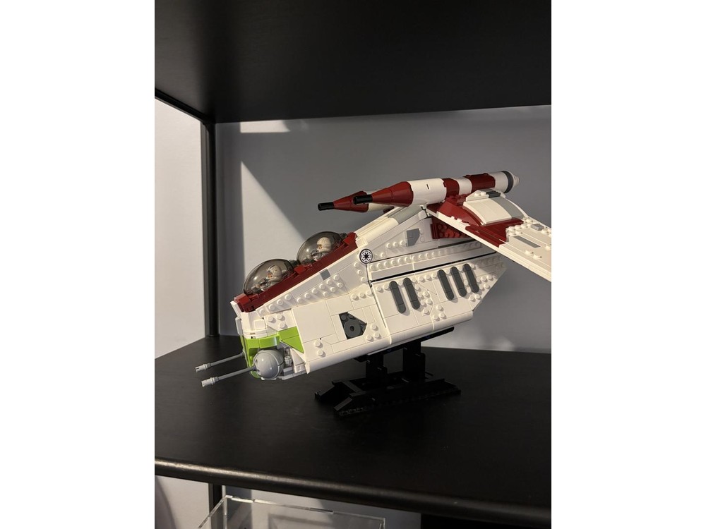 LEGO MOC Republic Gunship - CW Plo's Bros (Wolfpack) Version by ...