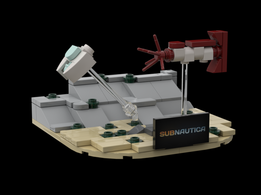 LEGO MOC Seamoth Chase! by Speed_Swimmer_1 | Rebrickable - Build with LEGO