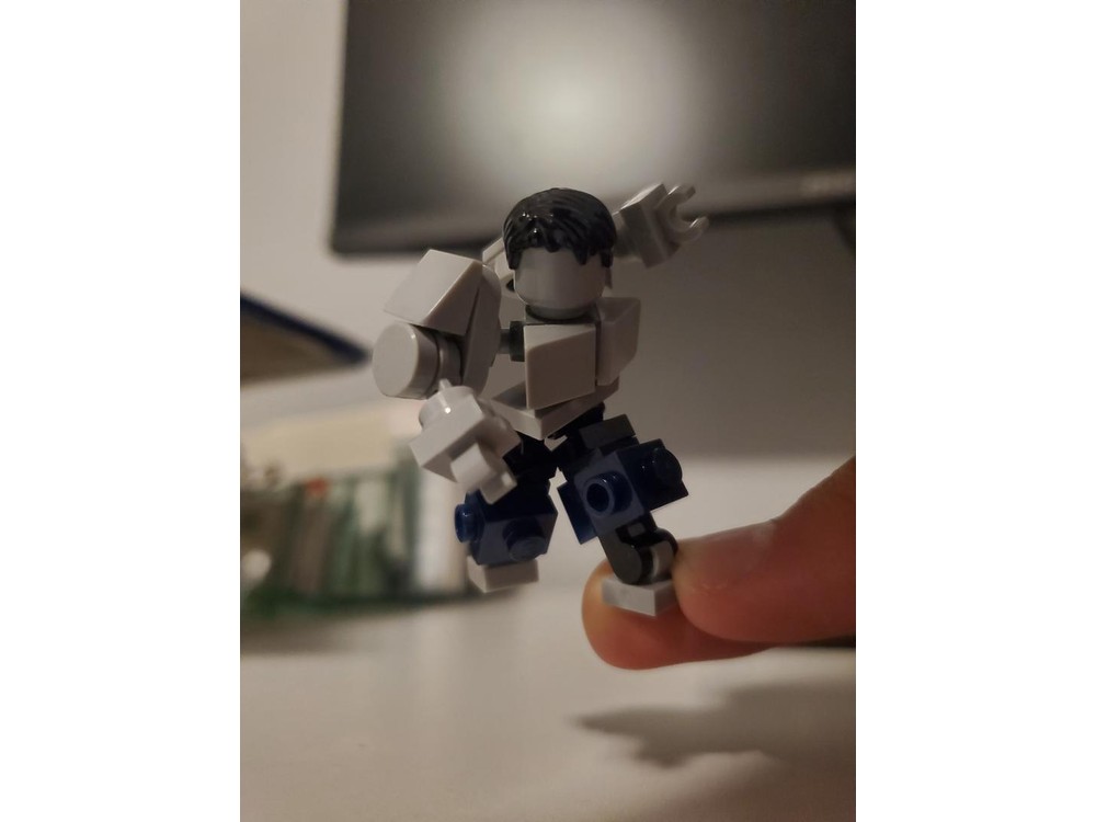 LEGO MOC Minifig Scale "Mid-Fig" Body - Marvel - Hulk by RC_builds_and ...