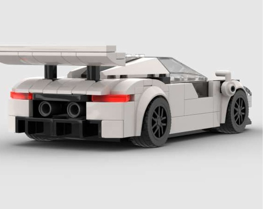 LEGO MOC Racecar 296 GT3 8 Wide by notmebro | Rebrickable - Build with LEGO