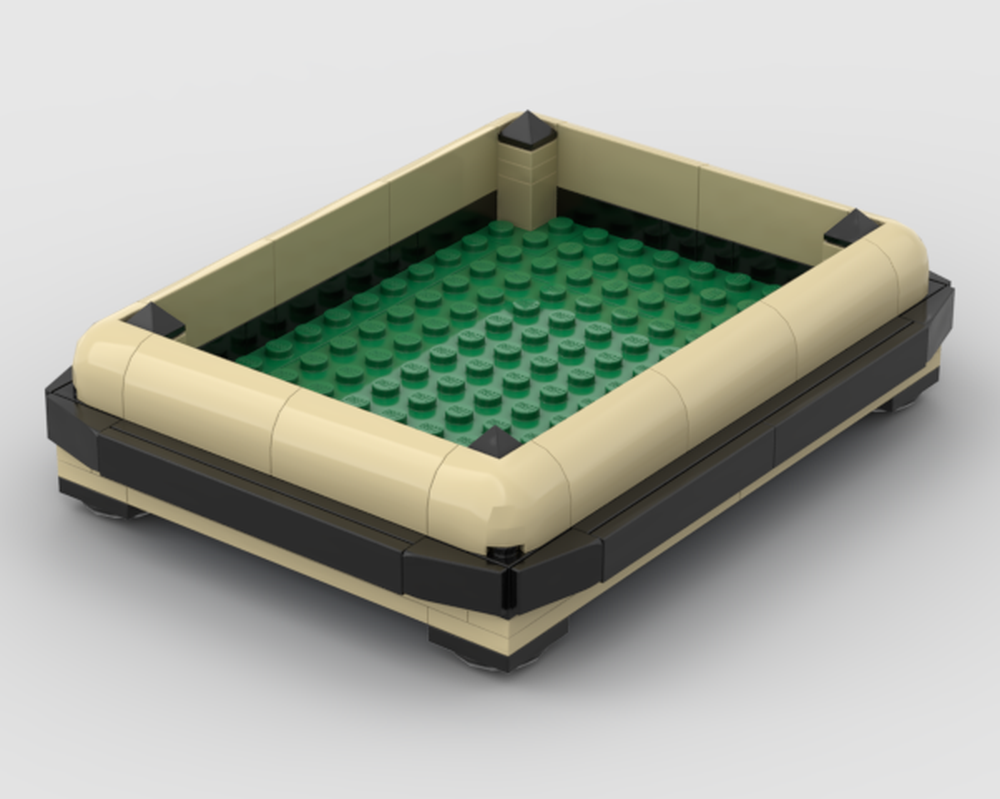 LEGO MOC Rectangular bonsai pot by Buonsaista | Rebrickable - Build ...