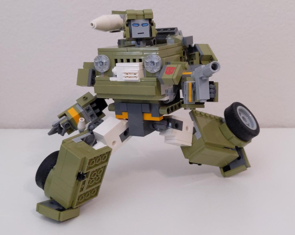 LEGO MOC Transformers G1 - Hound (Fully Transformable) by Coopcoop2 ...