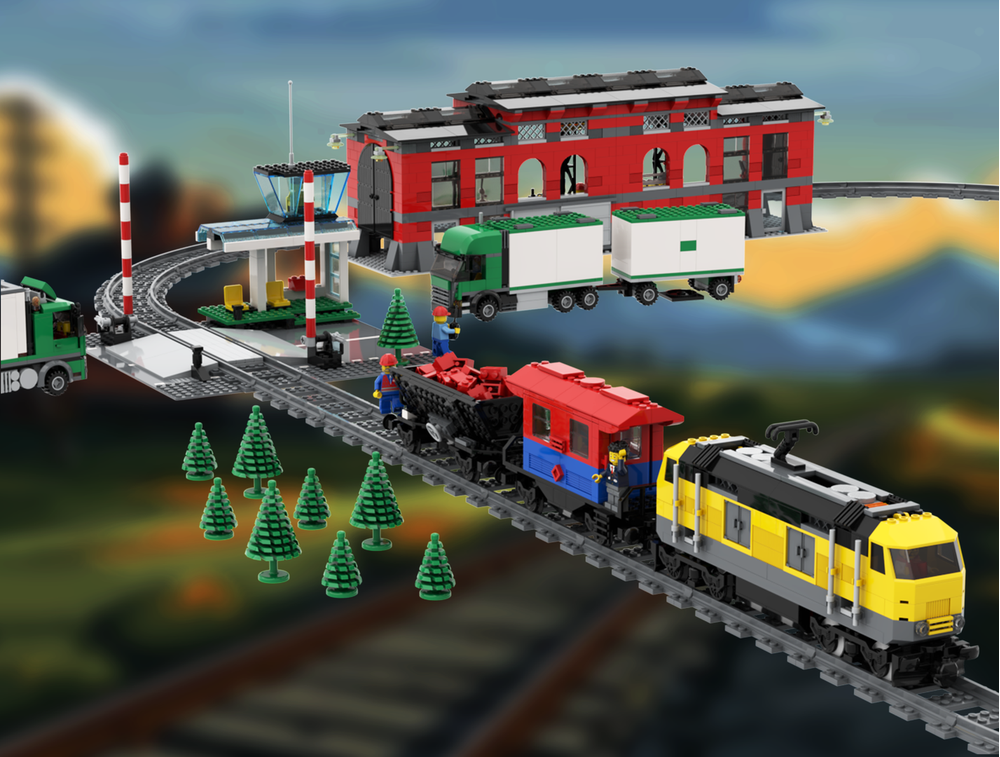 LEGO MOC Ballast & Passenger Wagon | Trains | City | Western by phibli ...