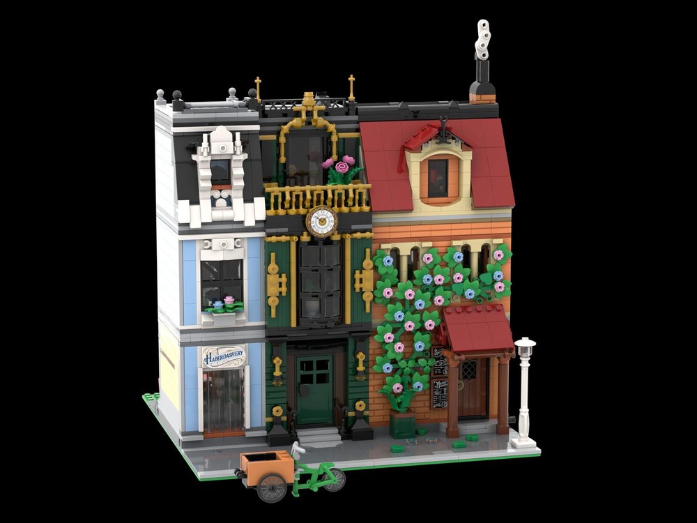 LEGO MOC-227308 Fish&Chips and Haberdashery - 10350 Tudor Corner ...