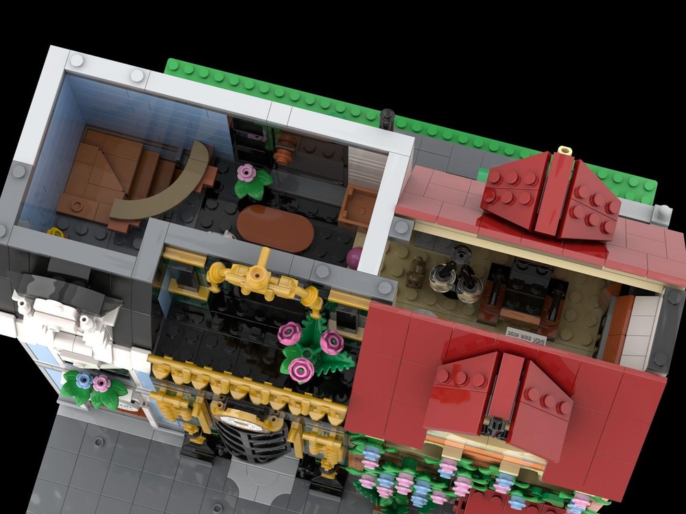 LEGO MOC-227308 Fish&Chips and Haberdashery - 10350 Tudor Corner ...