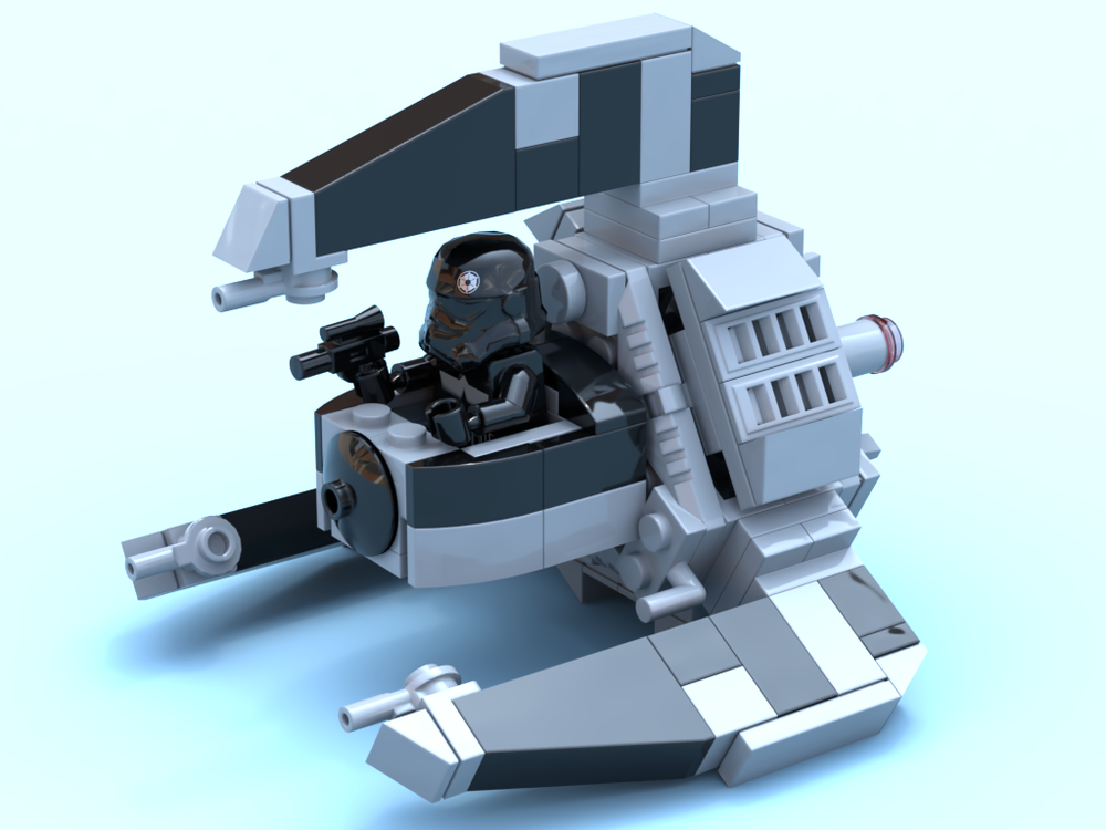 LEGO MOC Microfighter - TIE Phantom by bensbrickdesigns | Rebrickable ...
