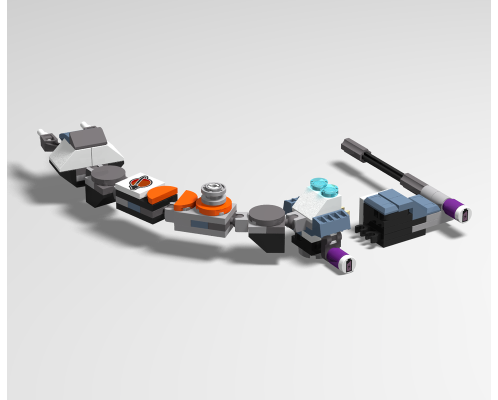 LEGO MOC Galactic Spaceship Addition by chinzilla | Rebrickable - Build ...