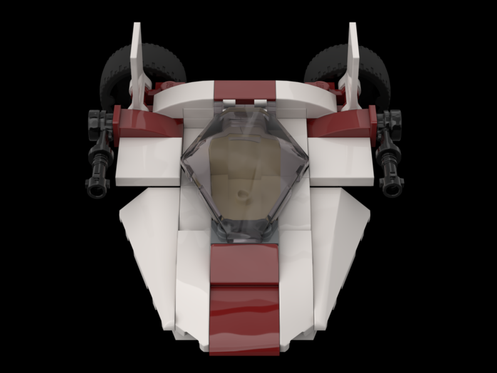 LEGO MOC A-Wing (Rebel) by CommanderFlame | Rebrickable - Build with LEGO