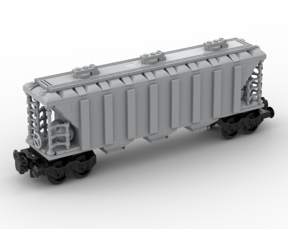 LEGO MOC Train Grain Car by Bevinsbricks | Rebrickable - Build with LEGO