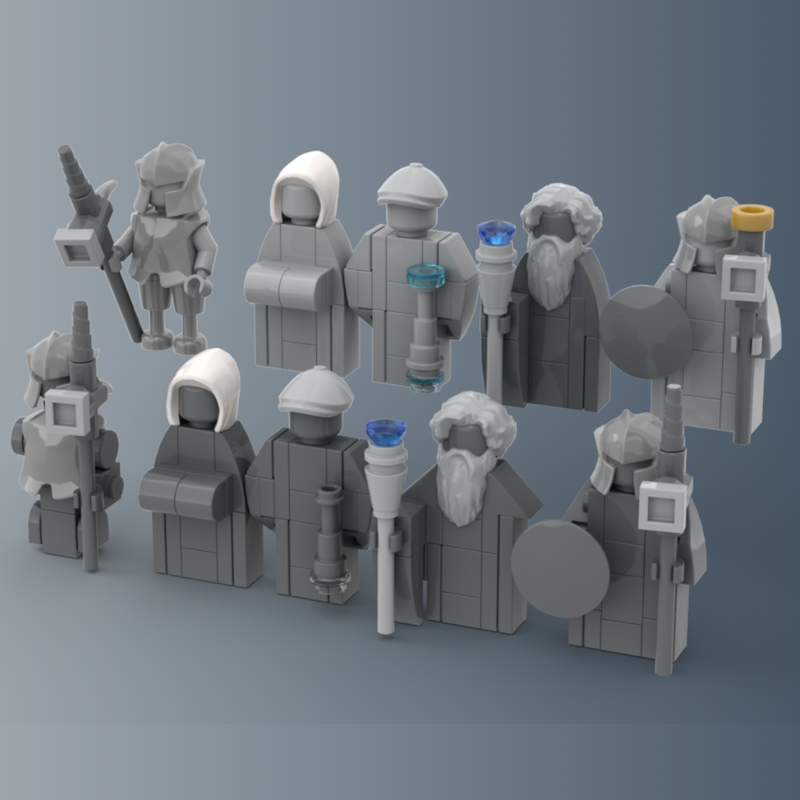 LEGO MOC Statues by Alphonse42 | Rebrickable - Build with LEGO