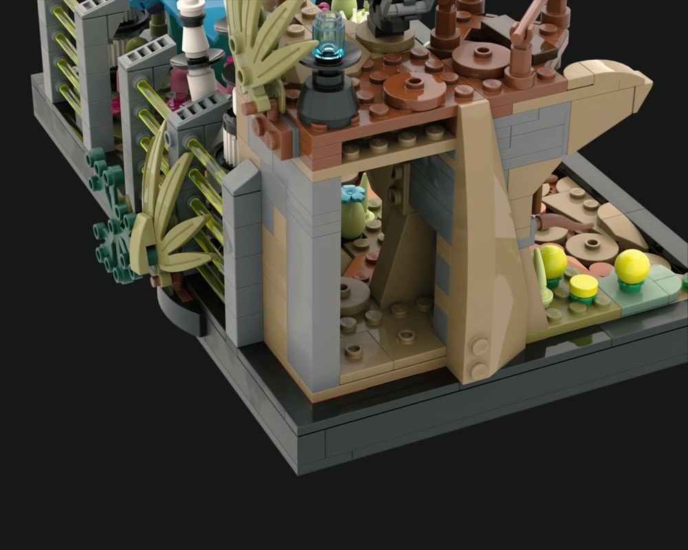 LEGO MOC Felucia Diorama - Order 66 by brick98989 | Rebrickable - Build ...