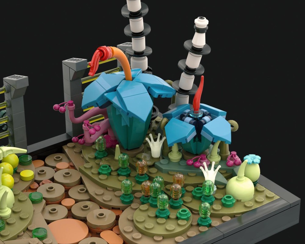 LEGO MOC Felucia Diorama - Order 66 by brick98989 | Rebrickable - Build ...