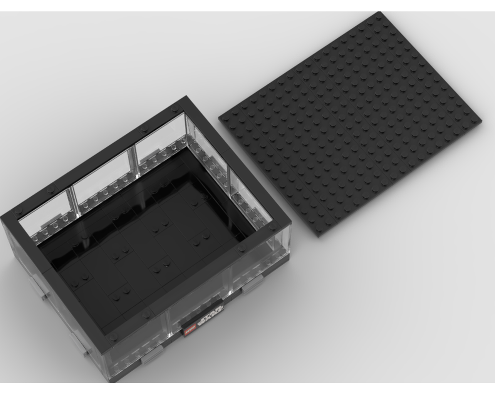 LEGO MOC Minifigure Display V3 by Ckinion | Rebrickable - Build with LEGO