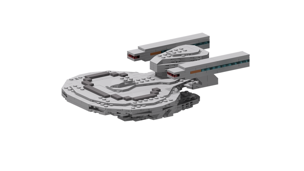 LEGO MOC-227339 Springfield-Class Starship, Smooth Edition by LegendAJ ...