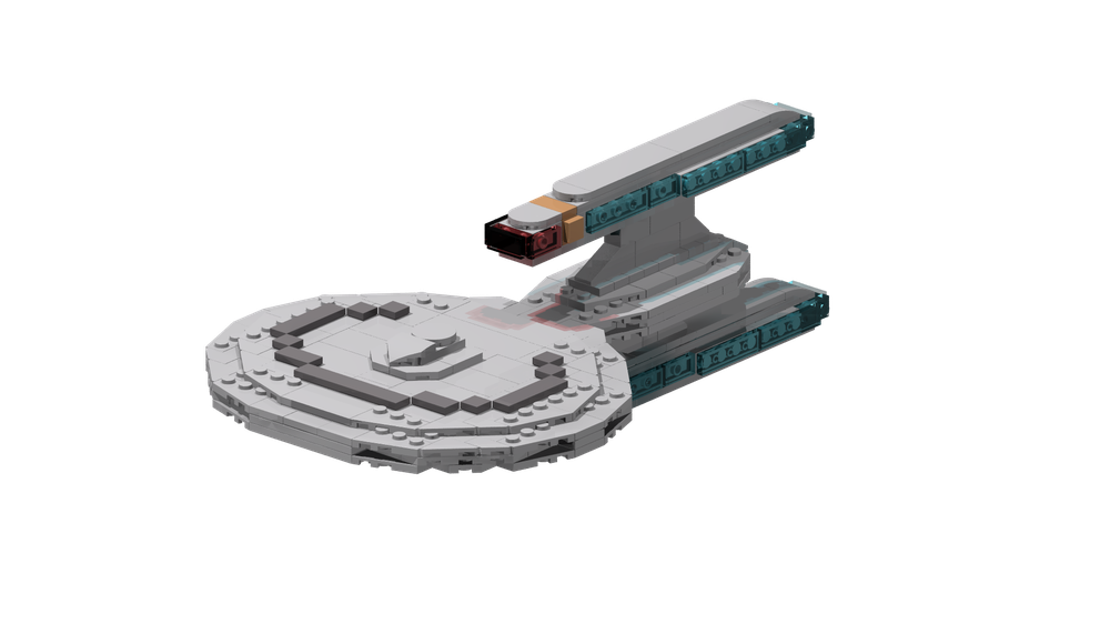 LEGO MOC-227341 Challenger-Class Starship, Smooth Edition by LegendAJ ...