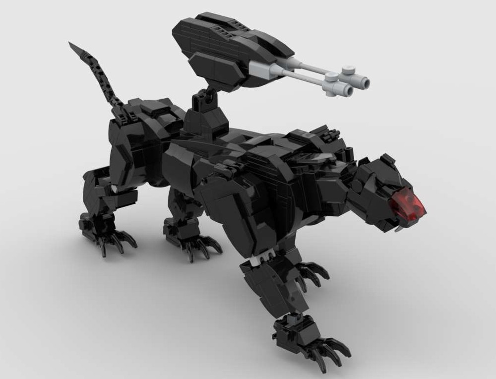 LEGO MOC ZOIDS BLACK SABERTOOTH by 집중 | Rebrickable - Build with LEGO