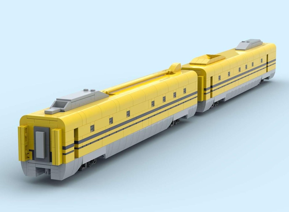 LEGO MOC Shinkansen: Dr. Yellow (923 Class) Coach 3 & 5 by ...