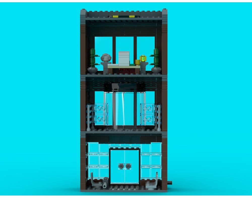 LEGO MOC super-man movie: justice gang vs kaiju, stagg industries seige ...