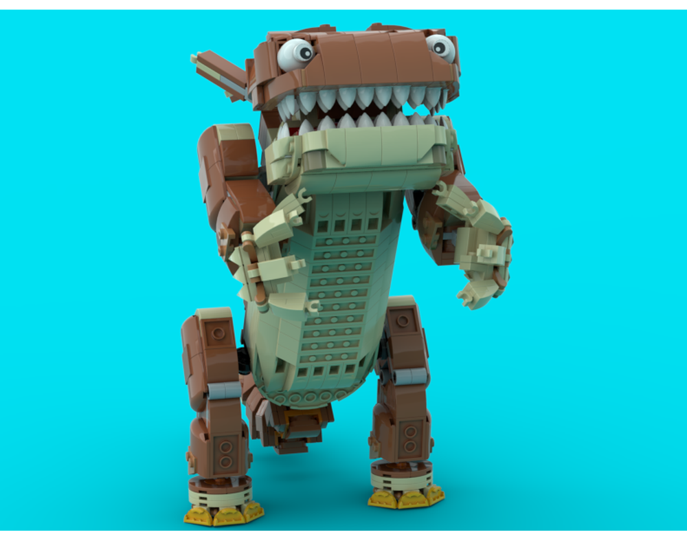 LEGO MOC super-man movie: justice gang vs kaiju, stagg industries seige ...